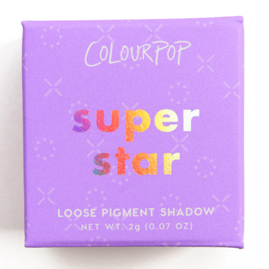 ColourPop Super Star Loose Pigment • Eyeshadow Review & Swatches