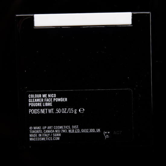 MAC x Nicopanda Gleamer Face Powder Review, Photos, Swatches