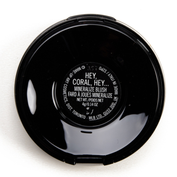 MAC Hey, Coral, Hey Mineralize Blush Review, Photos, Swatches