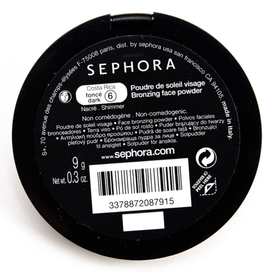 Sephora Costa Rica Bronzer Powder Review & Swatches