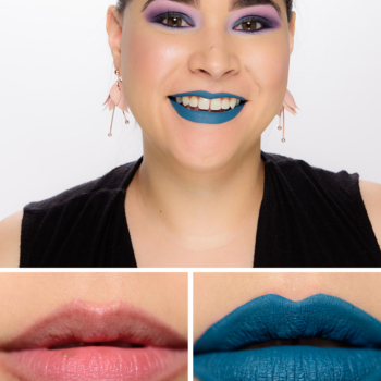 Sephora Cosmic Purple (105) & Stone Blue (104) Cream Lip Stains Reviews ...