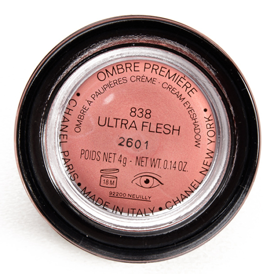 Chanel Ultra Flesh (838) Ombre Premiere Longwear Cream Eyeshadow Review ...
