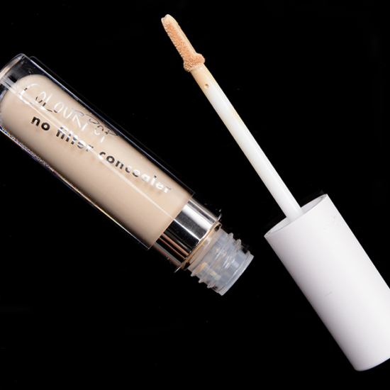 ColourPop Light 10 = Fair 5 No Filter Concealer Review & Swatches