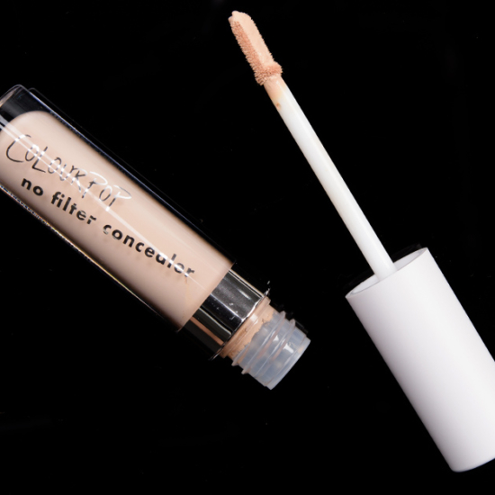 ColourPop Light 12 = Fair Neutral 10 No Filter Concealer Review & Swatches