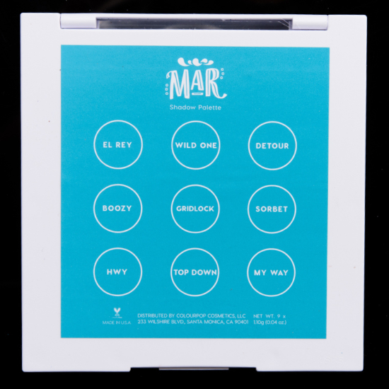 9 x ColourPop Mar Eyeshadow Palette Look Ideas