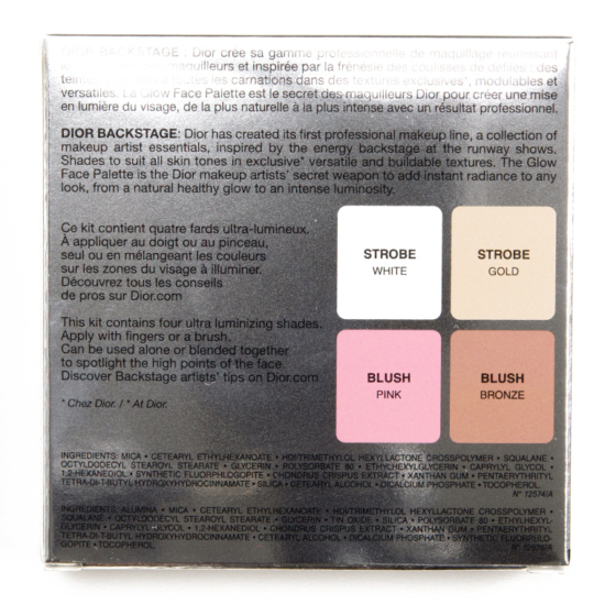 Dior Universal (001) Backstage Glow Face Palette Review & Swatches