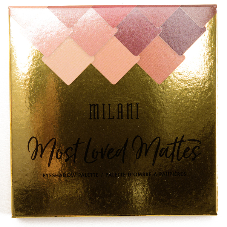 Milani Most Loved Mattes 12-Pan Eyeshadow Palette Review & Swatches