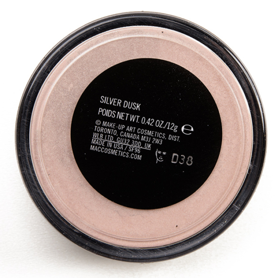 MAC Silver Dusk Iridescent Powder/Loose Review & Swatches