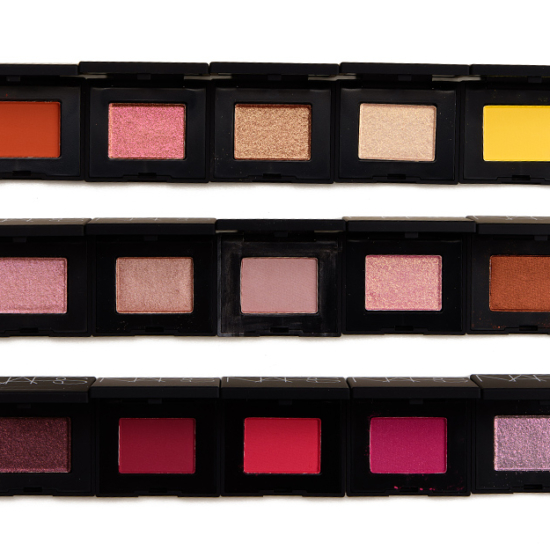 NARS Eyeshadows Swatches (2018)