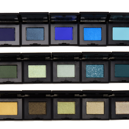 NARS Eyeshadows Swatches (2018)