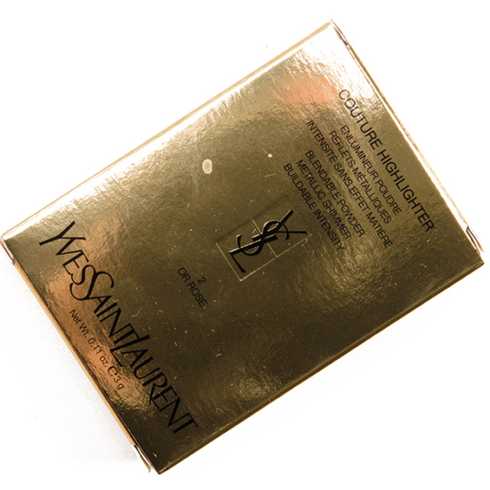 YSL Couture Highlighter • Highlighter Review & Swatches