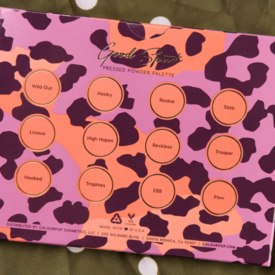 ColourPop Fall Edit Collection Swatches