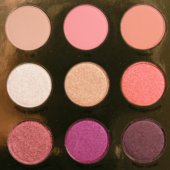 ColourPop It's a Princess Thing 15-Pan Shadow Palette Review & Swatches