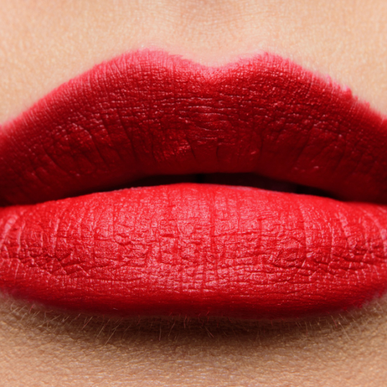 Giorgio Armani Lucky Red (403) Rouge d'Armani Matte Lip Color Review ...