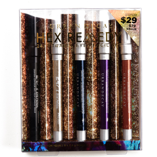 Urban Decay Hex Remedy Holiday 2018 24/7 Glide-On Eye Pencil Set Review ...