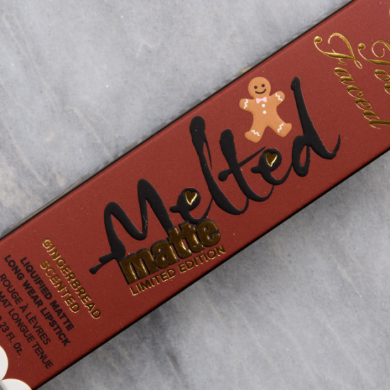 Too Faced Gingerbread Man Melted Matte Liquified Long Wear Matte ...