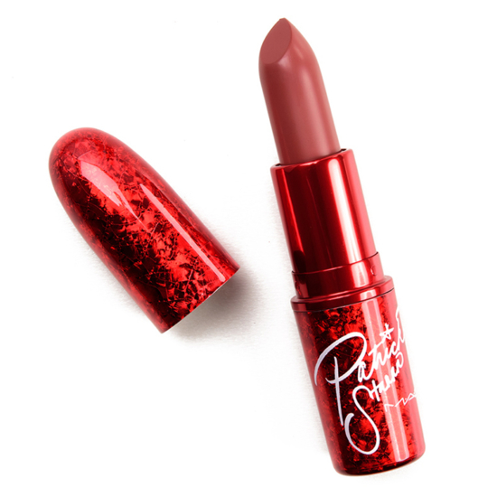 MAC Spank Me Santa Lipstick Review & Swatches