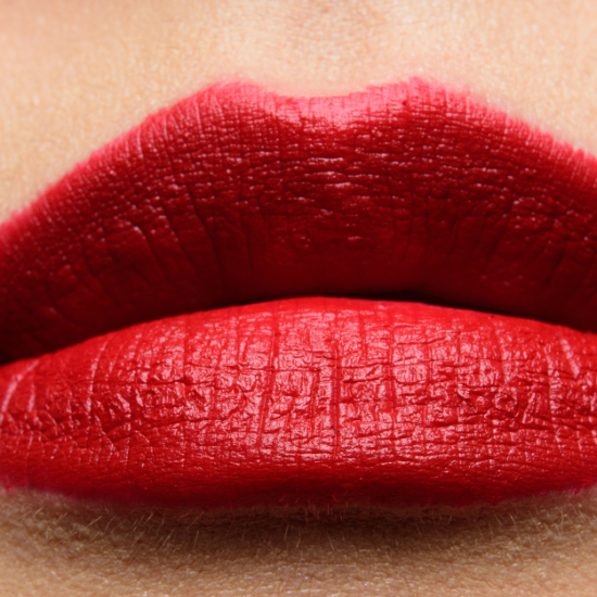 MAC Russian Red Lipstick Review & Swatches