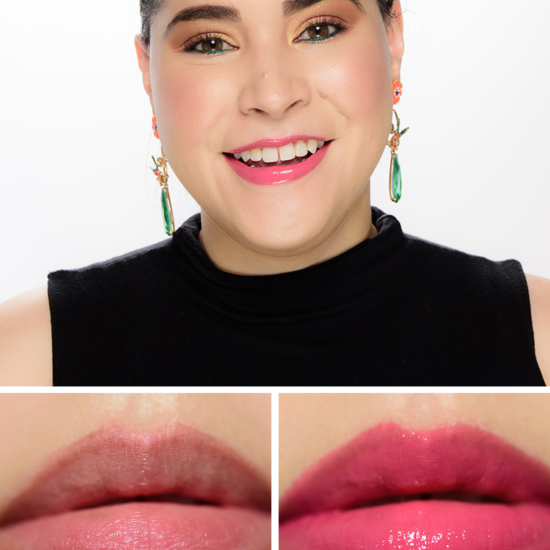 NARS Sexual Content, Mythic Red, Fever Beat Lip Glosses Reviews & Swatches