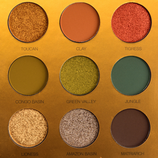 Coloured Raine Safari Raine 9-Pan Eyeshadow Palette Review & Swatches