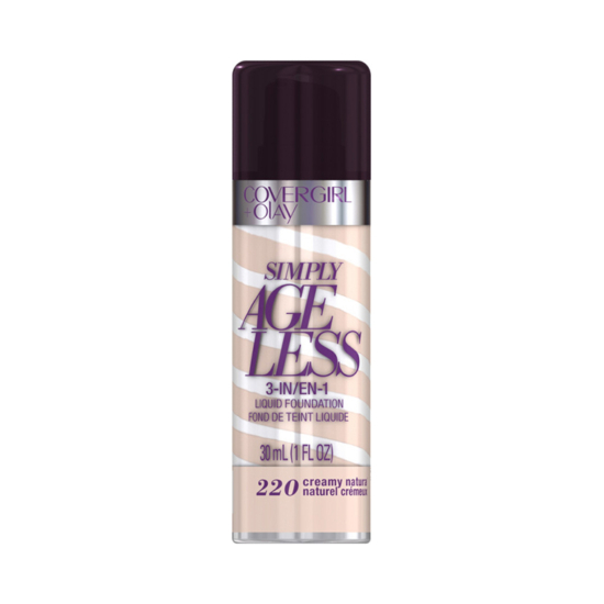 CoverGirl Simply Ageless 3-In-1 Liquid Foundation • Foundation Review ...