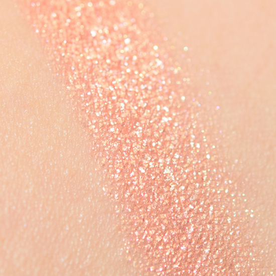 Kaja Sandy Peach Bouncy Shimmer Eyeshadow Review & Swatches