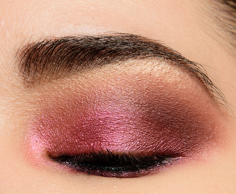 A Sparkling, Plum & Brown Eye Featuring Kaja Sparkling Rose | Temptalia