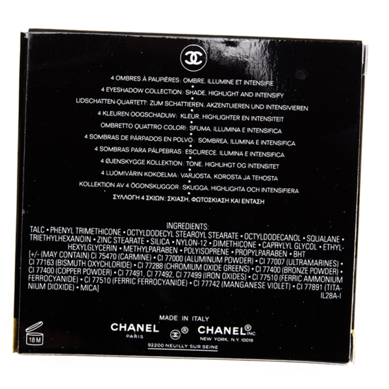 Chanel Blurry Green (318) Les 4 Ombres Multi-Effect Quadra Eyeshadow ...