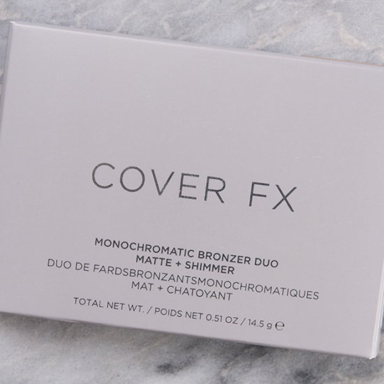 Cover FX Suntan Bronze Monochromatic Bronzer Duo Review & Swatches