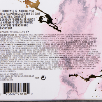 MAC Natural Vice Eyeshadow Palette Review & Swatches