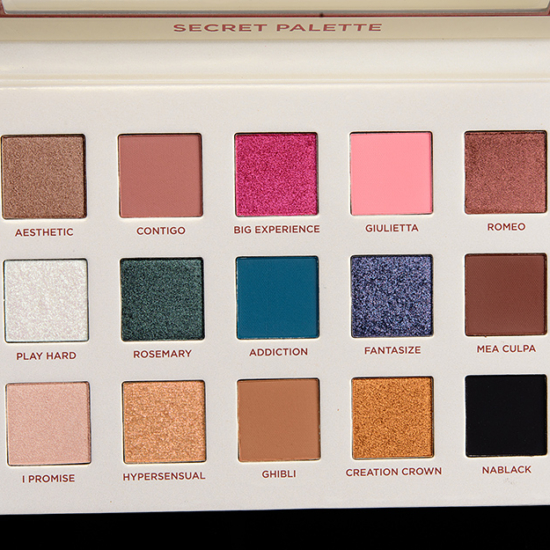 NABLA Cosmetics Secret Eyeshadow Palette Review & Swatches