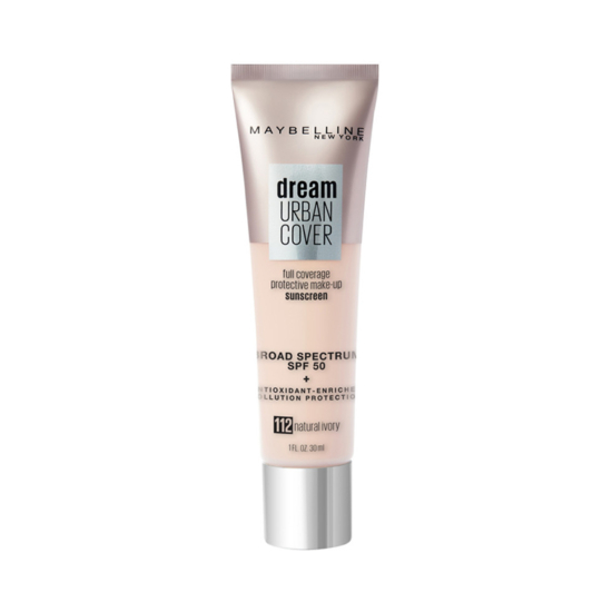 Maybelline Natural Ivory Dream Urban Cover Full Coverage Foundation SPF ...