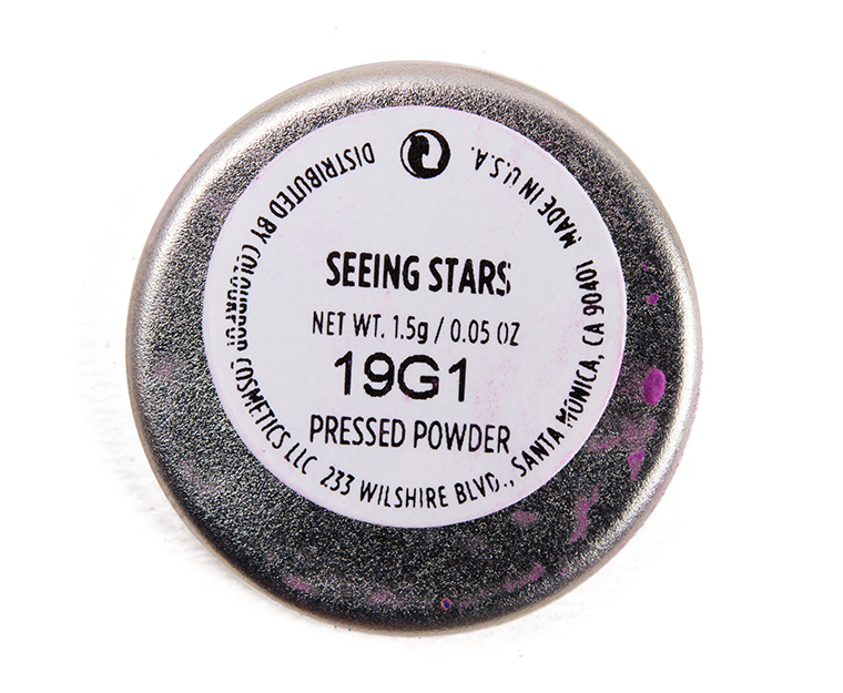 ColourPop Seeing Stars Pressed Powder Pigment Review & Swatches