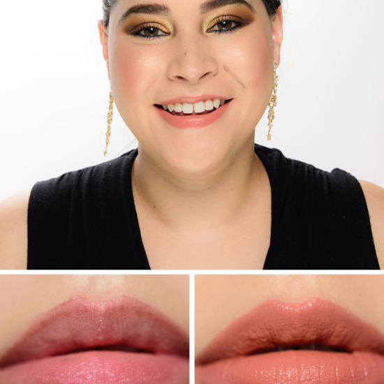 Giorgio Armani Sand (100) & Sandstone (102) Lip Maestros Review & Swatches