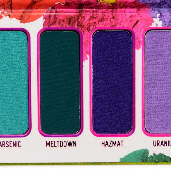 Melt Cosmetics Radioactive Pressed Pigment Palette Review & Swatches