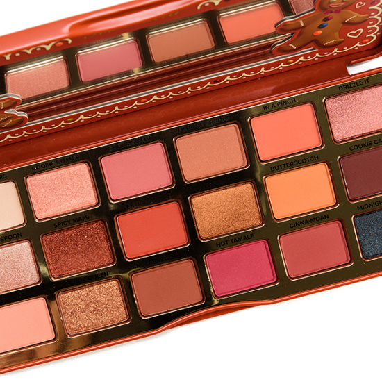Too Faced Gingerbread Extra Spicy Eyeshadow Palette Review & Swatches