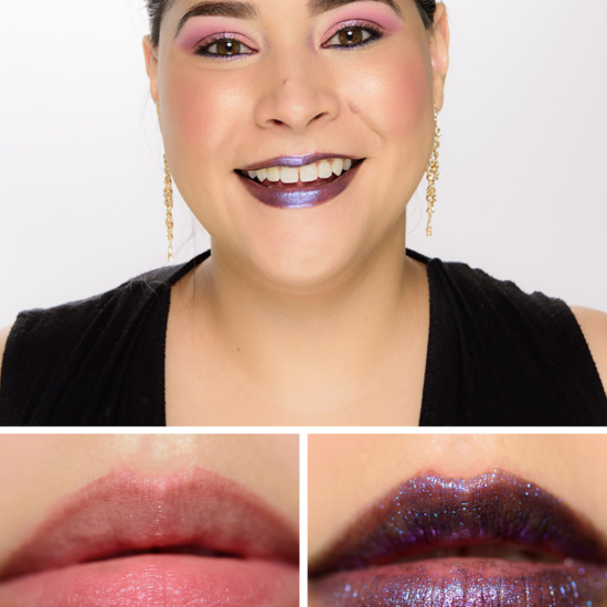 MAC Asterisk & Destined for Stardom Kissing Stars Lipstick Reviews ...