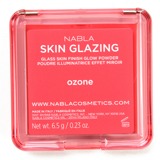 NABLA Cosmetics Ozone Skin Glazing Highlighter Powder Review & Swatches