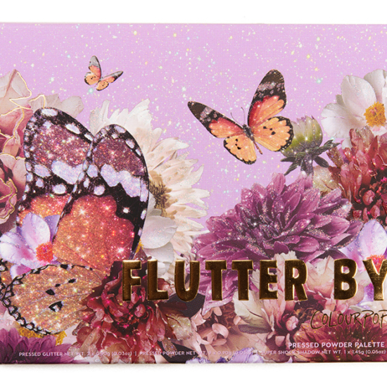 ColourPop Flutter By Eyeshadow Palette Review & Swatches