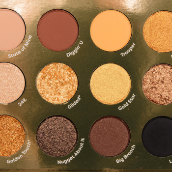 ColourPop Good as Gold Eyeshadow Palette Review & Swatches