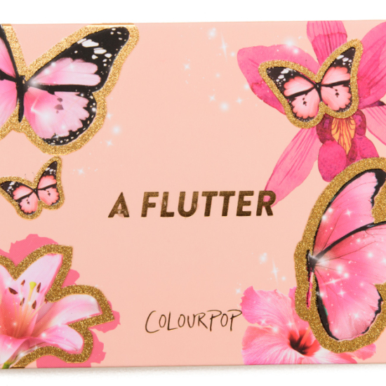 ColourPop A Flutter Eyeshadow Palette Review & Swatches