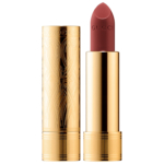 Gucci Beauty Mildred Rosewood (203) Satin Lipstick Review & Swatches