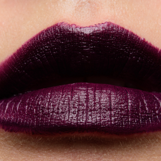 Bite Beauty Damson Power Move Creamy Matte Lip Crayon Review & Swatches