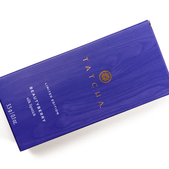 Tatcha Beautyberry Silk Lipstick Review & Swatches