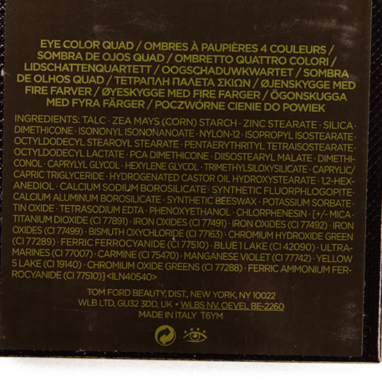 Tom Ford Sous Le Sable Eye Color Quad Review & Swatches