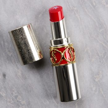 YSL Rock'N Red (8) Rouge Volupte Rock'N Shine Lipstick Review & Swatches