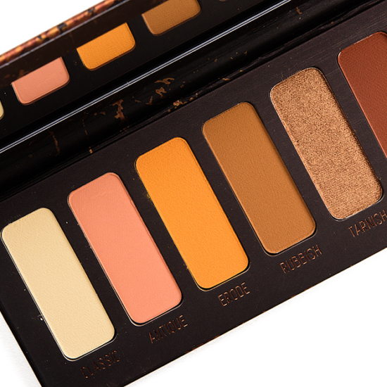 Melt Cosmetics Rust Collection Swatches