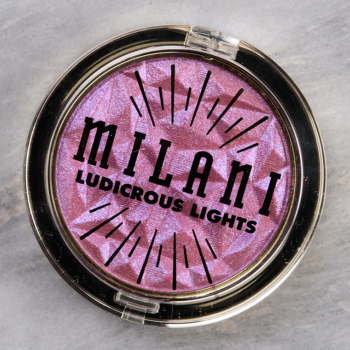 Milani Pink-aroo Ludicrous Lights Duo Chrome Highlighter Review & Swatches