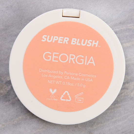 Persona Georgia Super Blush Review & Swatches