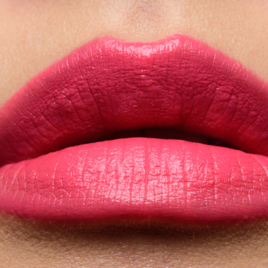 Shiseido Neon Buzz (213) VisionAiry Gel Lipstick Review & Swatches